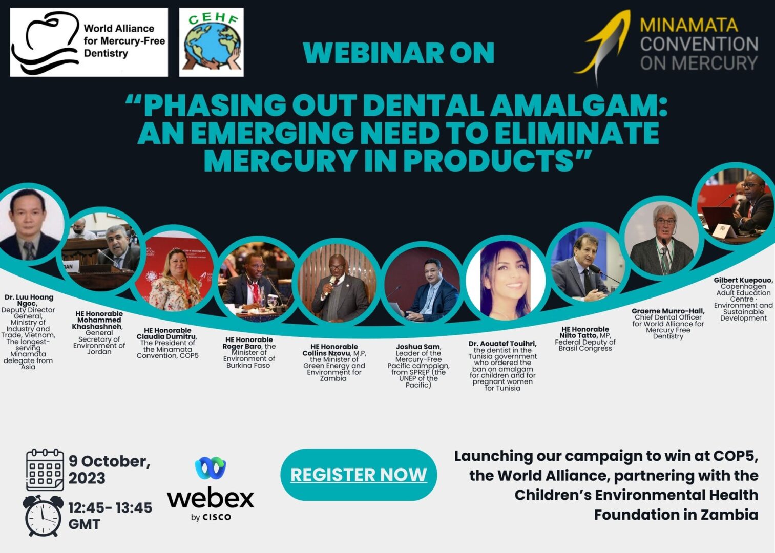 COP5 Online Event: World Alliance for Mercury-Free Dentistry | EnvMed Network